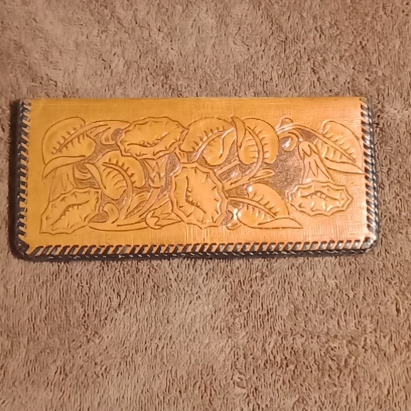 Bags | Vintage Prison Leather Shop Rawhide Wallet | Poshmark